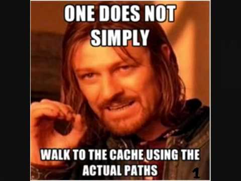 Geocaching in 40 cartoons en memes - Geocachen.be blog